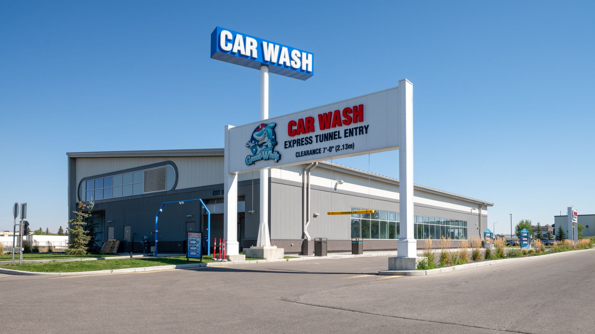 Great White Car Wash (Aviation) | GGA-Architecture